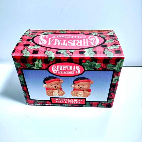Magic Creations | Holiday | Vintage Christmas Salt And Pepper Shaker ...